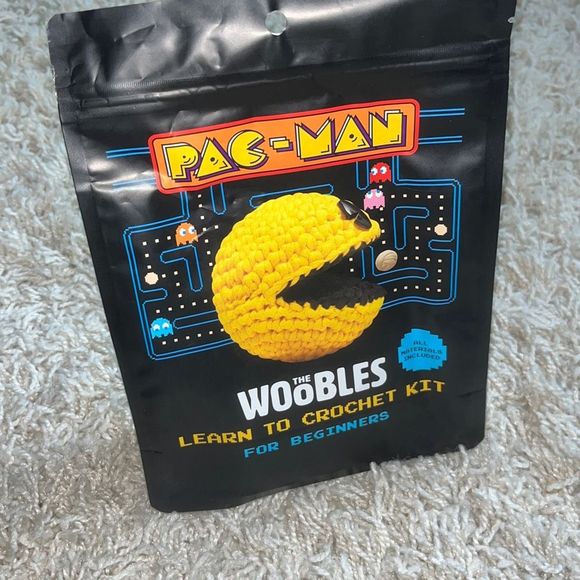 The Woobles | Other | New The Woobles Learn To Crochet Kit Pacman ...